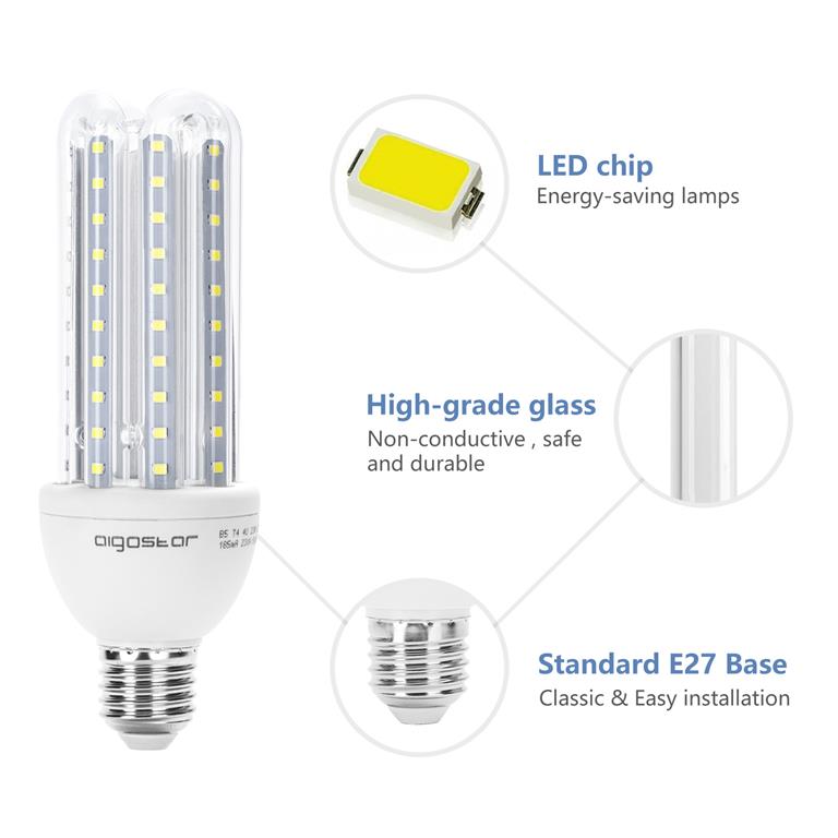 Spaarlamp E27 | LED 23W=200W Gloeilamp | 1980 Lumen - Warmwit 3000K Kopen | Overige