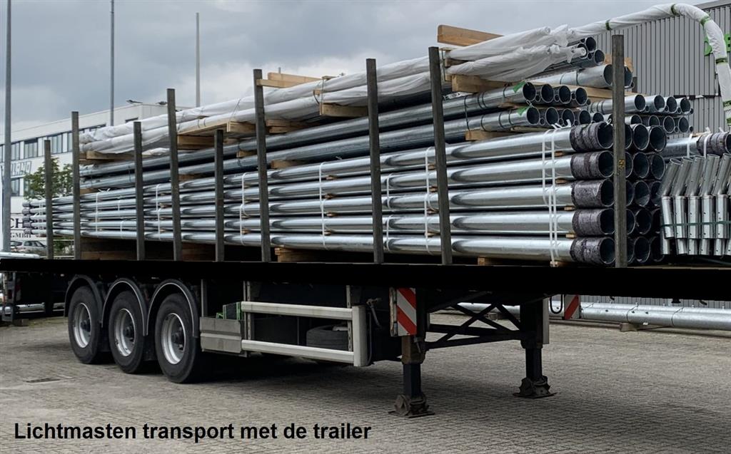 10 Meter Heavy Duty Conische Stalen Lantaarnpaal met Voetplaat ...