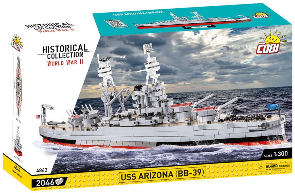 COBI 4843 Battleship USS Arizona Kopen | Overige
