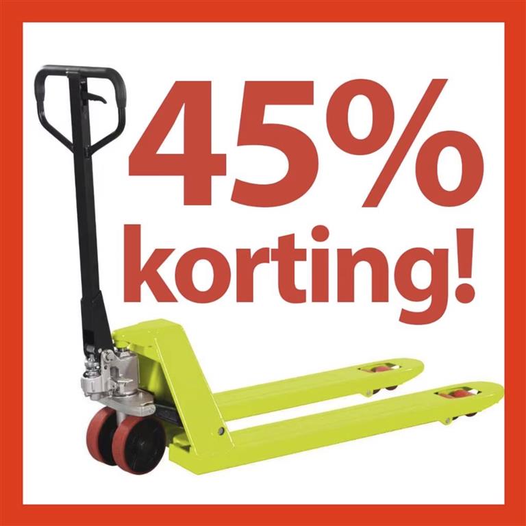 Hoge Korting! Hand Palletwagen 2500kg Pompwagen Kopen | Overige Hobby ...