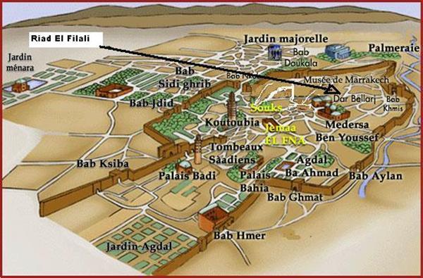 VoodElig 45 Euro Riad El Filali, Medina, Marrakech | Marokko