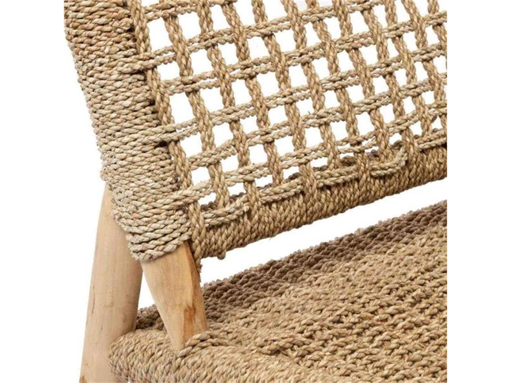 Bohemian Stoel Naturel met Jute Bespanning - The Island Sisa Kopen ...