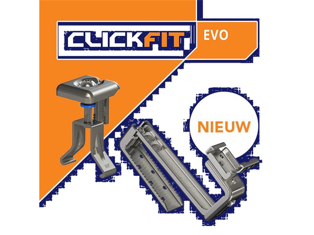 ClickFit EVO 7 Panelen Staaldak Montagesysteem Kopen | ZonnePanelen