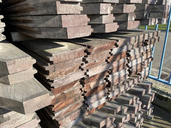 5 Cm HardHouten Azobe Damwand 380 Cm Lang FSC Recycle Kopen | Hout en ...