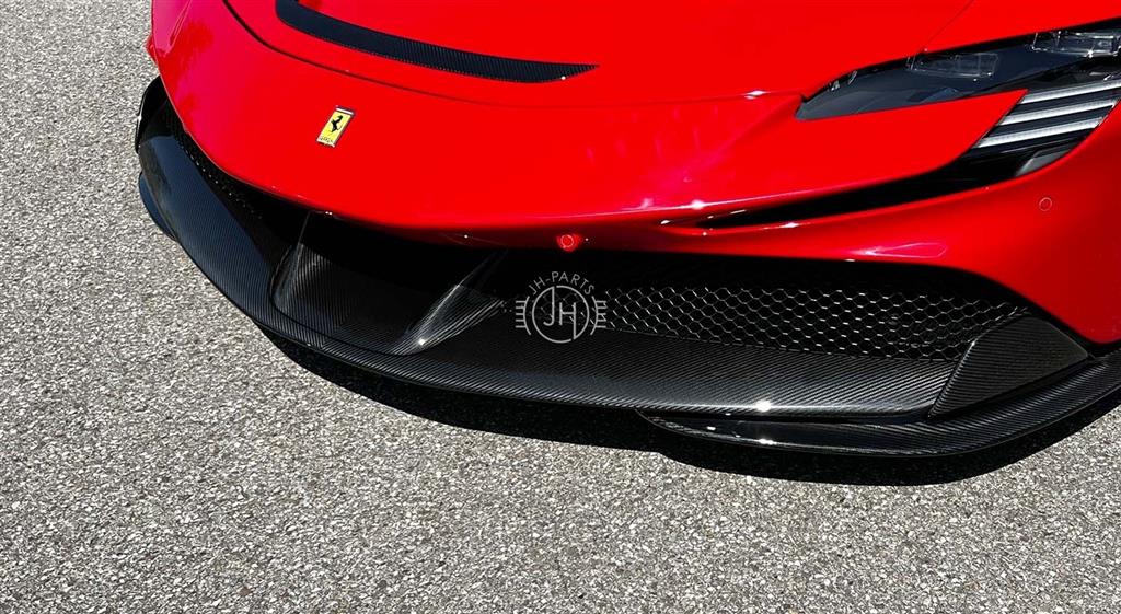 Ferrari SF90 Stradale / Spider Carbon Voorlip Splitter Spoiler Kopen ...