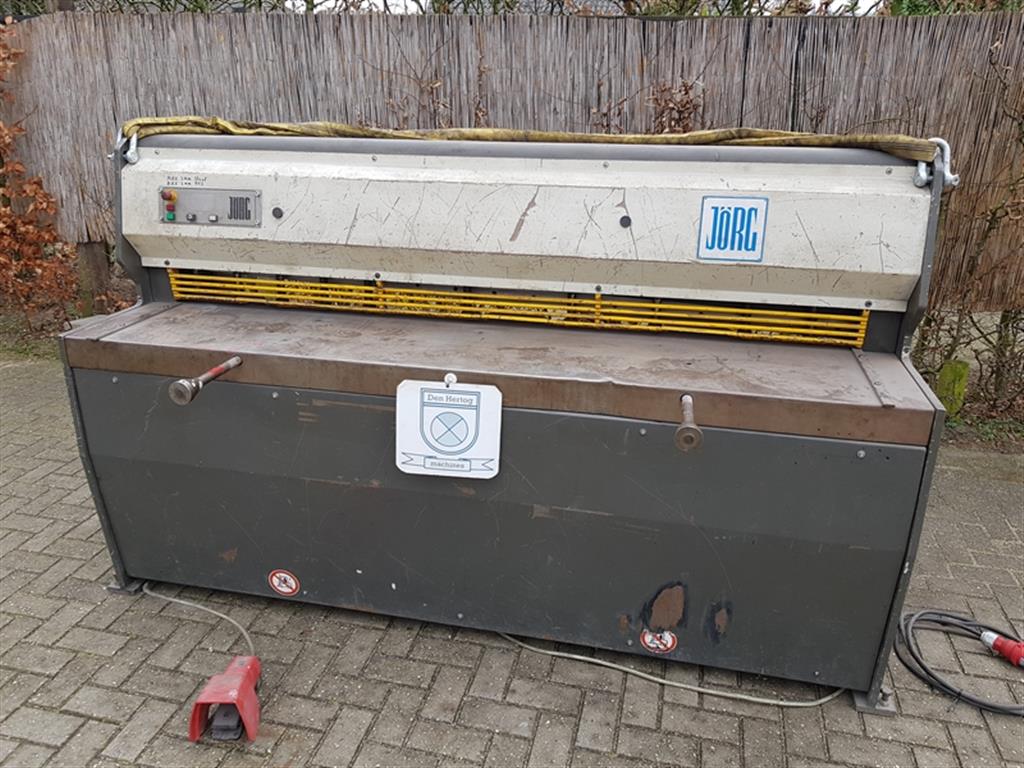 Schaar JORG Compact en Stil 2050x3mm guillotineSchaar plaatSchaar ...