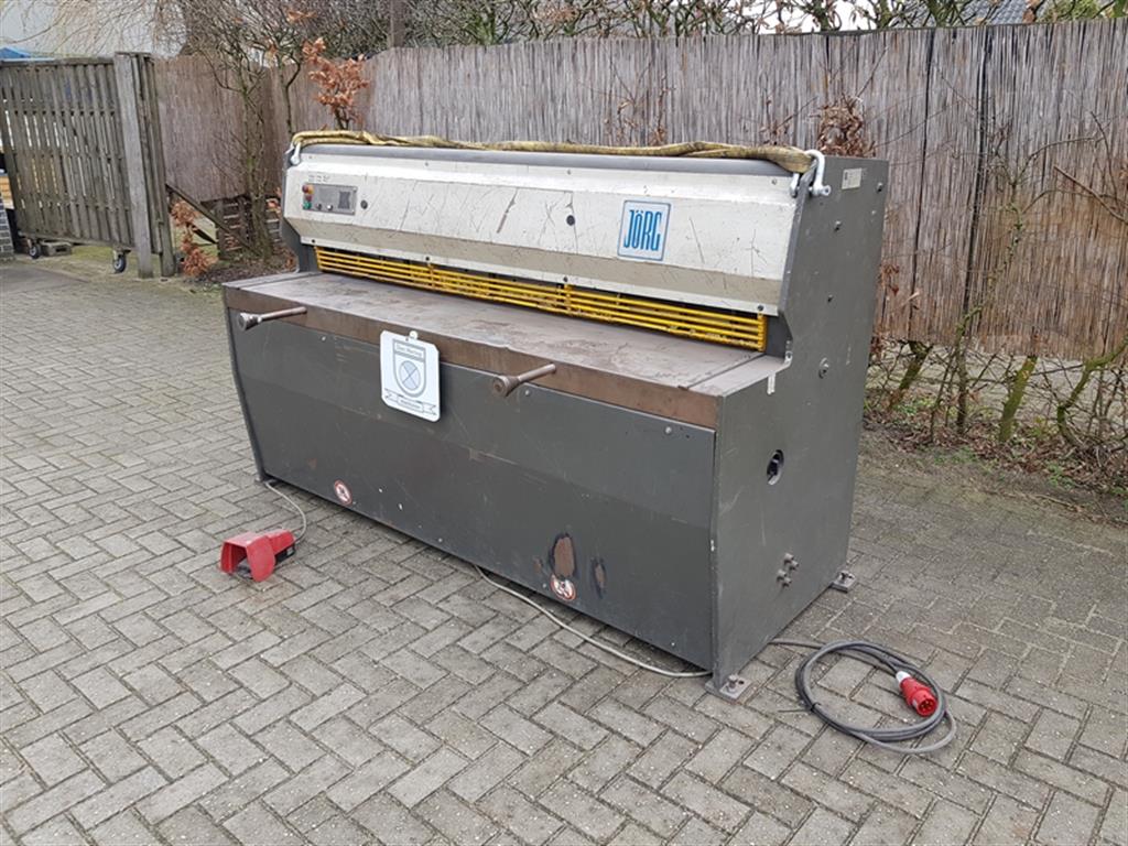 Schaar JORG Compact en Stil 2050x3mm guillotineSchaar plaatSchaar ...