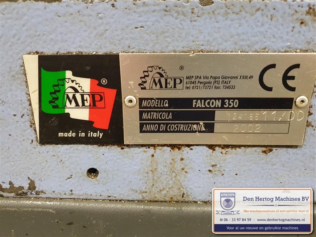 Mep Falcon 350 Cirkelzaag Afkortzaag Metaalzaag Machines Kopen ...