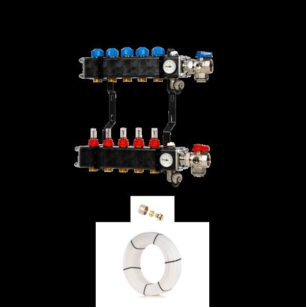 Vloerverwarming Warmtepomp Verdeler Set - 37/45 M2 Kopen | Sanitair