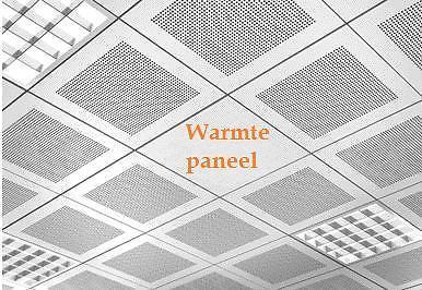 Infrarood Verwarming Panelen voor Systeemplafond Kopen | Verwarming ...