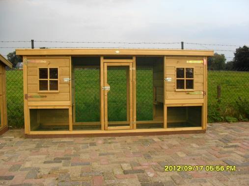 Konijnenhok Groot Ook Maatwerk Kopen | Hokken en Kooien