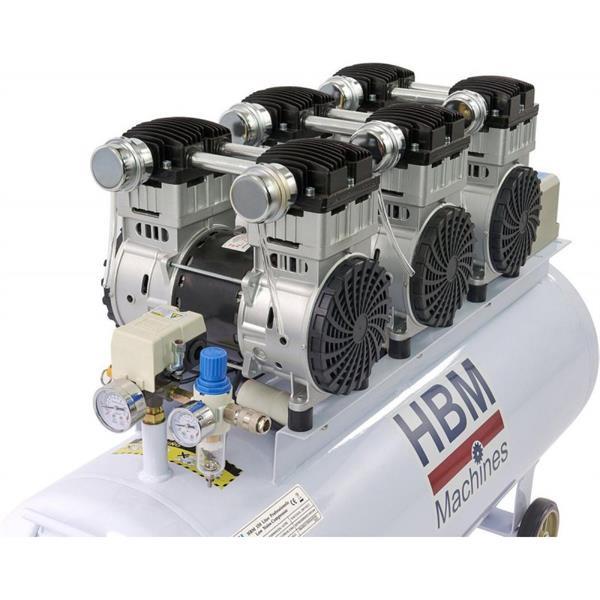 6 PK (230Volt) 150 Liter Professionele Low Noise Compressor Kopen ...