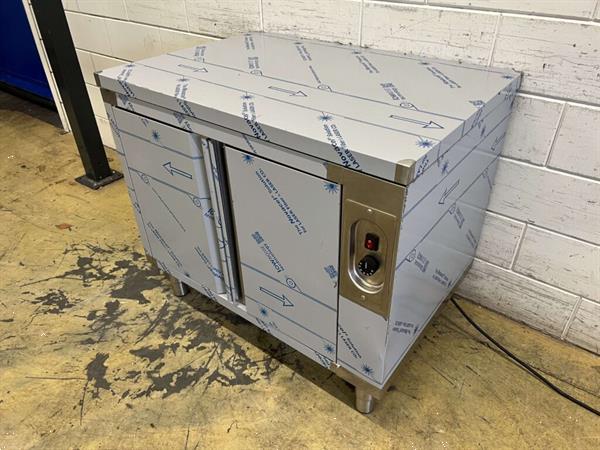 RVS Warmhoudkast Warmtekast 2 Deuren 100 Cm 230V Horeca Kopen | Overige Diversen