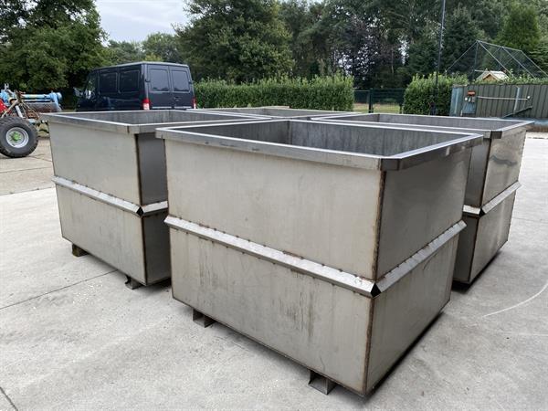 RVS Bakken Dompelbak Kopen | Tuinbouw