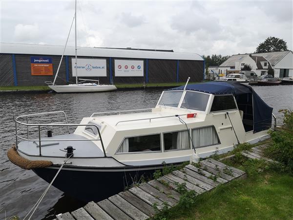 Doerak 750 OK met Aluminium Ramen en Rvs Railing Kopen | Motorboten en ...