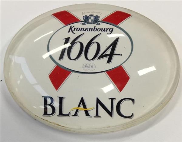 Occasion - Ovale Taplens Kronenbourg Bol Kopen | Brouwerij Artikelen